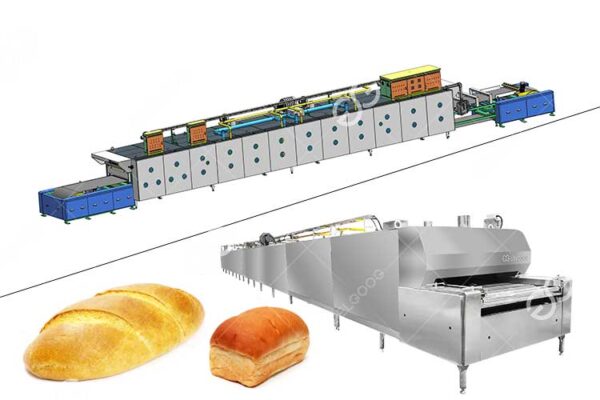 Automatic Bread Making Production Line High Productivity
