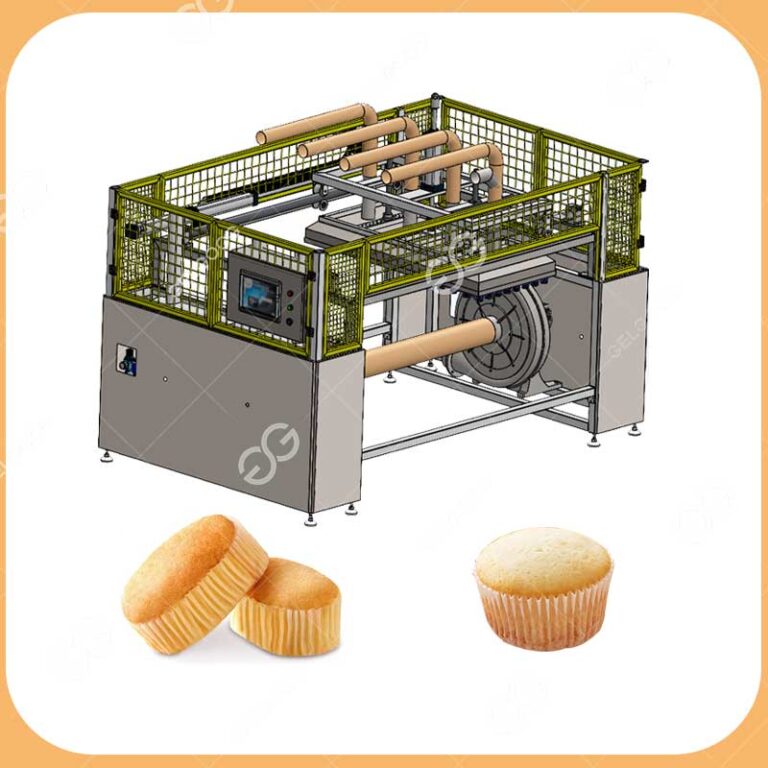 Automatic Vacuum Cake Depanning Machine in Bakery
