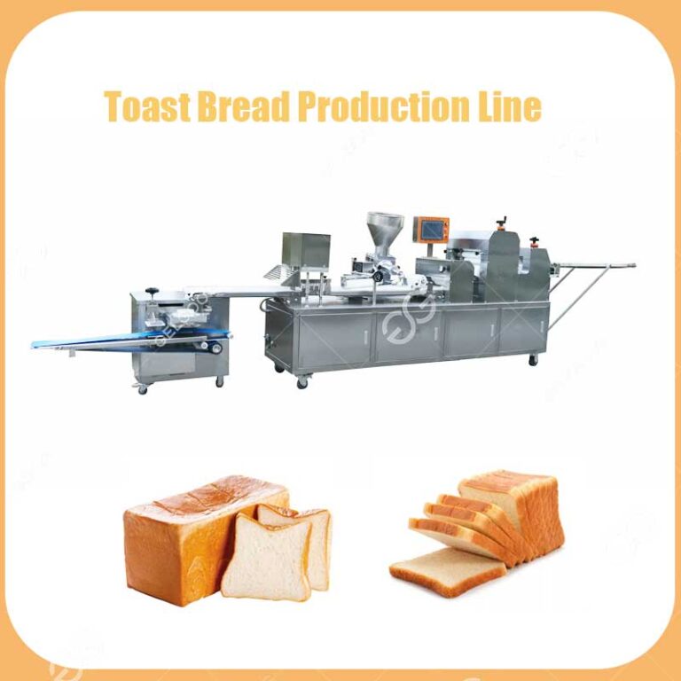 600grams Toast Bread Production Line Industrial Use