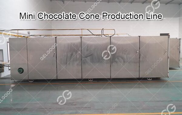 Mini Chocolate Cone Production Line with PLC Control