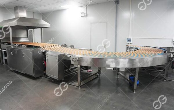 Industrial Mini Creme Cookies Manufacturing Process